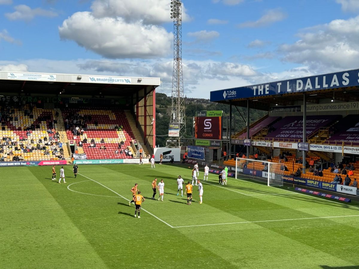 A notable step forward as Bradford City impress in victory at Valley Parade